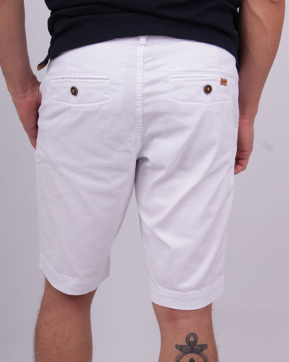 Bermuda de Hombre Blanca – Primavera Tienda