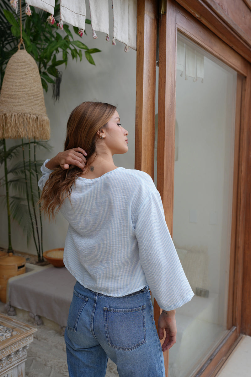 Blusa Tauro Azul – Primavera Tienda